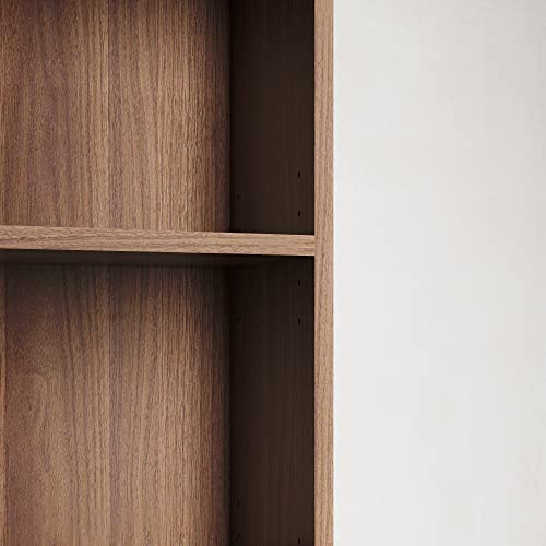 WAHEY Bookcase, 3-Tier Adjustable Open Storage Shelf Display Bookshelf, HOFB001