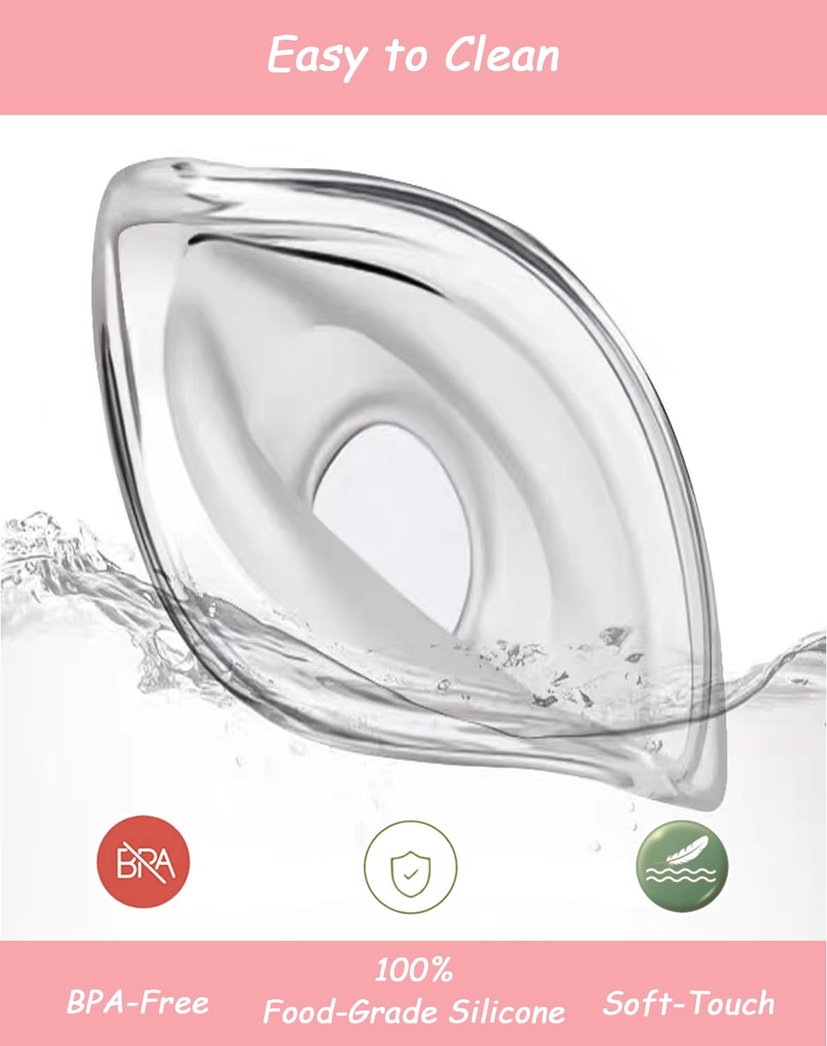 Moneterui 8PCS Flange Inserts,15/17/19/21mm,Compatible with Momcozy S12 Pro/S9 Pro/S12/S9 Wearable Breastpump Cup,for Medela/Spectra/Bellaaby,Fit in 24mm Shields/Flanges,Breastfeeding Essentials