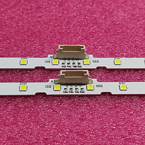 KemtAt Replacement Part for TV LED Strip 40leds for Samsung AOT_55_NU7300_NU7100_2X40_3030C BN96-45913A STS550AU9 UN55NU7200 UN55NU6950 UE55NU7120 UN55NU7300 - (Type: 4 Pieces)
