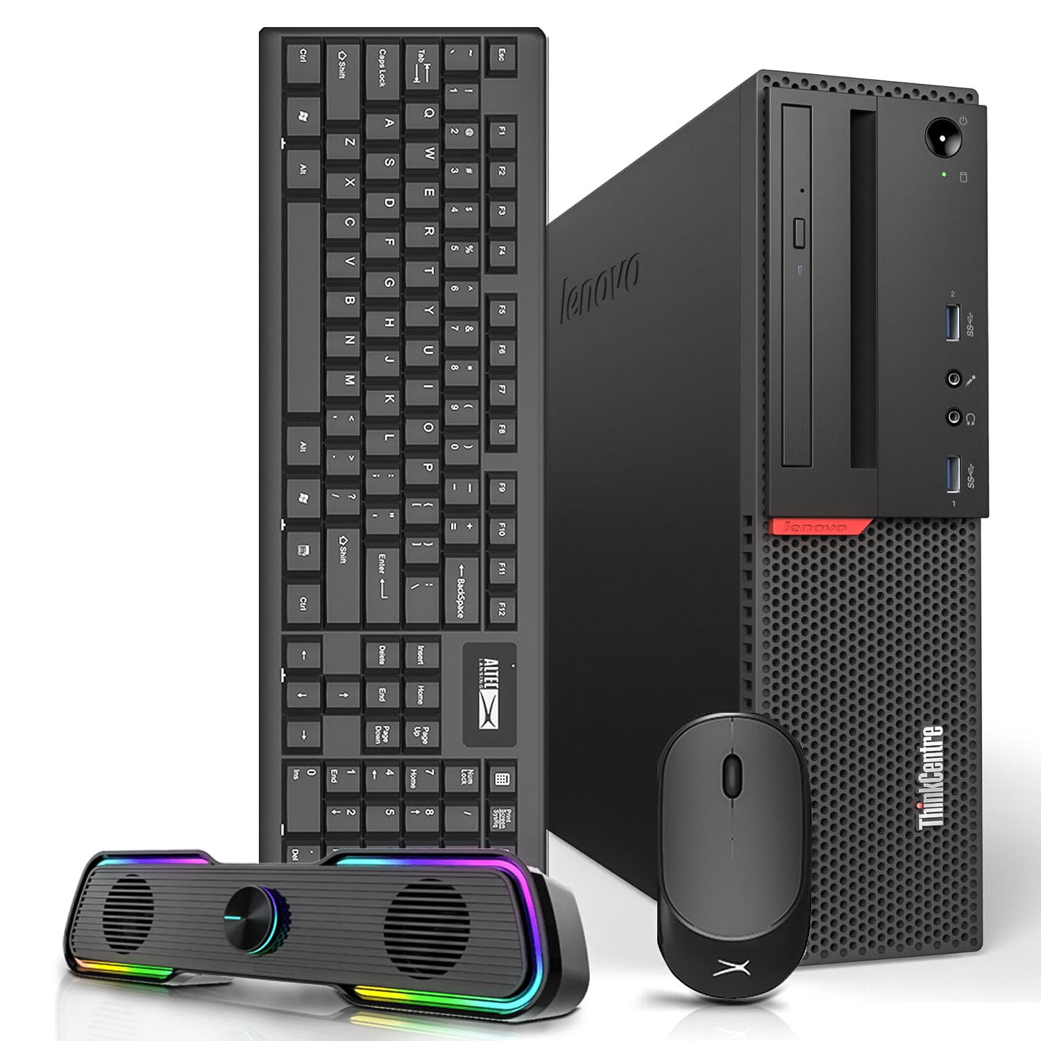 Lenovo ThinkCentre M700 Desktop Computers PC, Intel Core i7-6700 4.0GHz, 32GB RAM 512GB SSD + 2TB HDD, 2GB Graphics Card (Renewed)