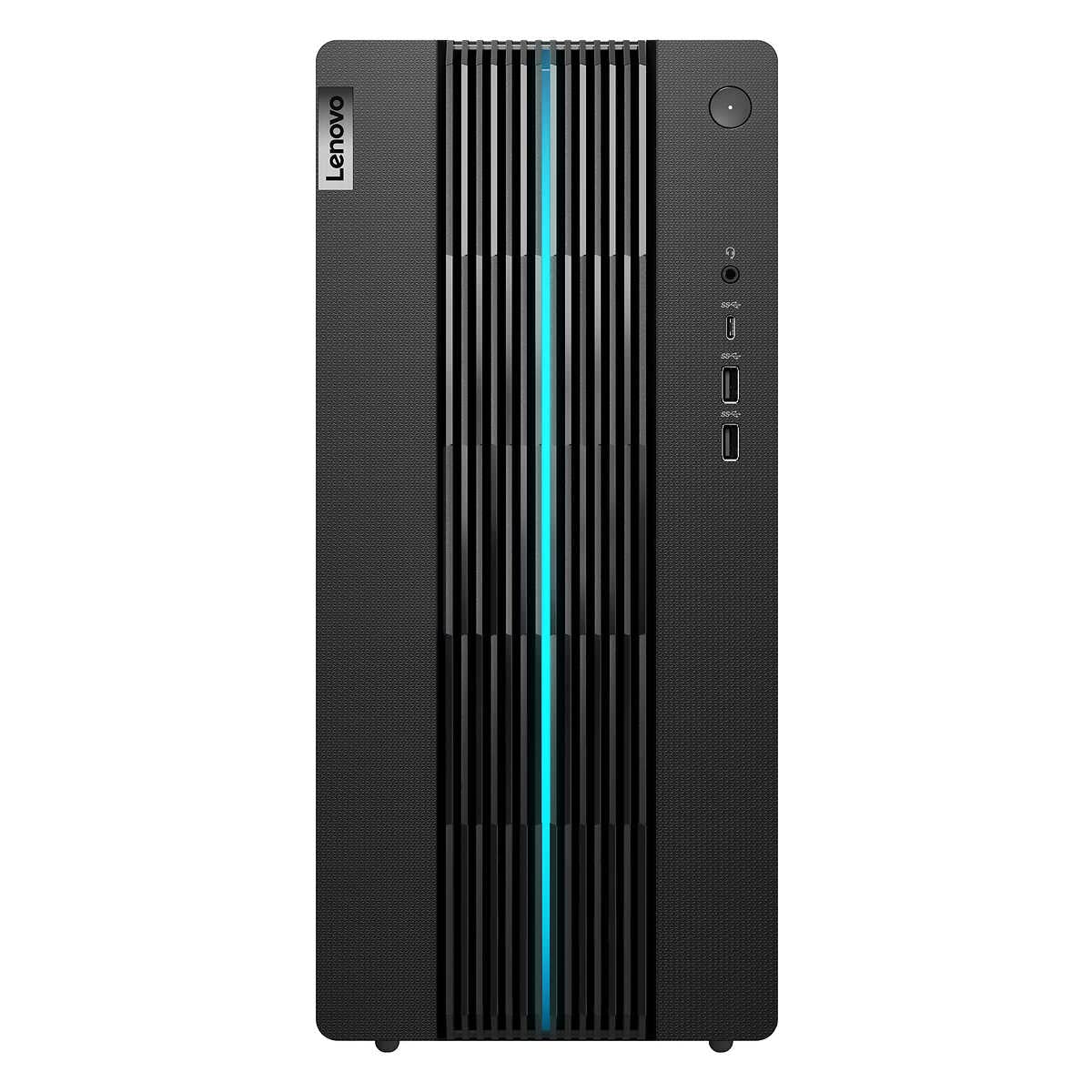 Lenovo IdeaCentre Gaming 5 Tower Computer, Intel i9-12900K, 64GB RAM, 2TB NVMe SSD, NVIDIA GeForce RTX 3060 12GB, DisplayPort, HDMI, AX Wi-Fi, BT, USB C - Windows 11 Pro, Black