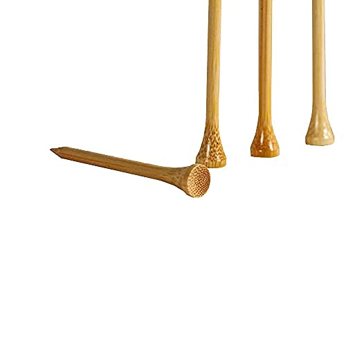 Natural Wood Golf Tees Pack of 100