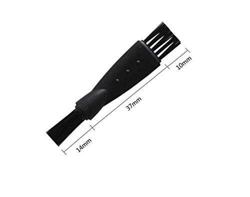 LASSUM 10 PCS Shaver Cleaning Brushes, Replacement Double Ended Electric Shaver Razor Cleaning Brushes