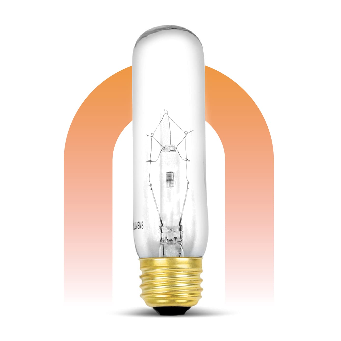 lumenivo Piano Light Bulb 40 watt 120 Volts 一 40T10/CL Light Bulb Display Replacement for Creative Hobbies 3090 一 T10 Bulb Medium Base (E26) Clear Incandescent Bulb for Illuminated Display 一 4 Pack