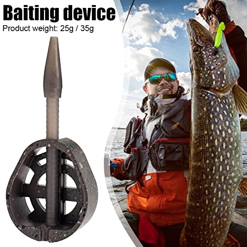 Portable Carp Fishing Feeder Cage Zinc Alloy Method Feeder Fishing Portable Accessories Fish Terminal Tackle Tool