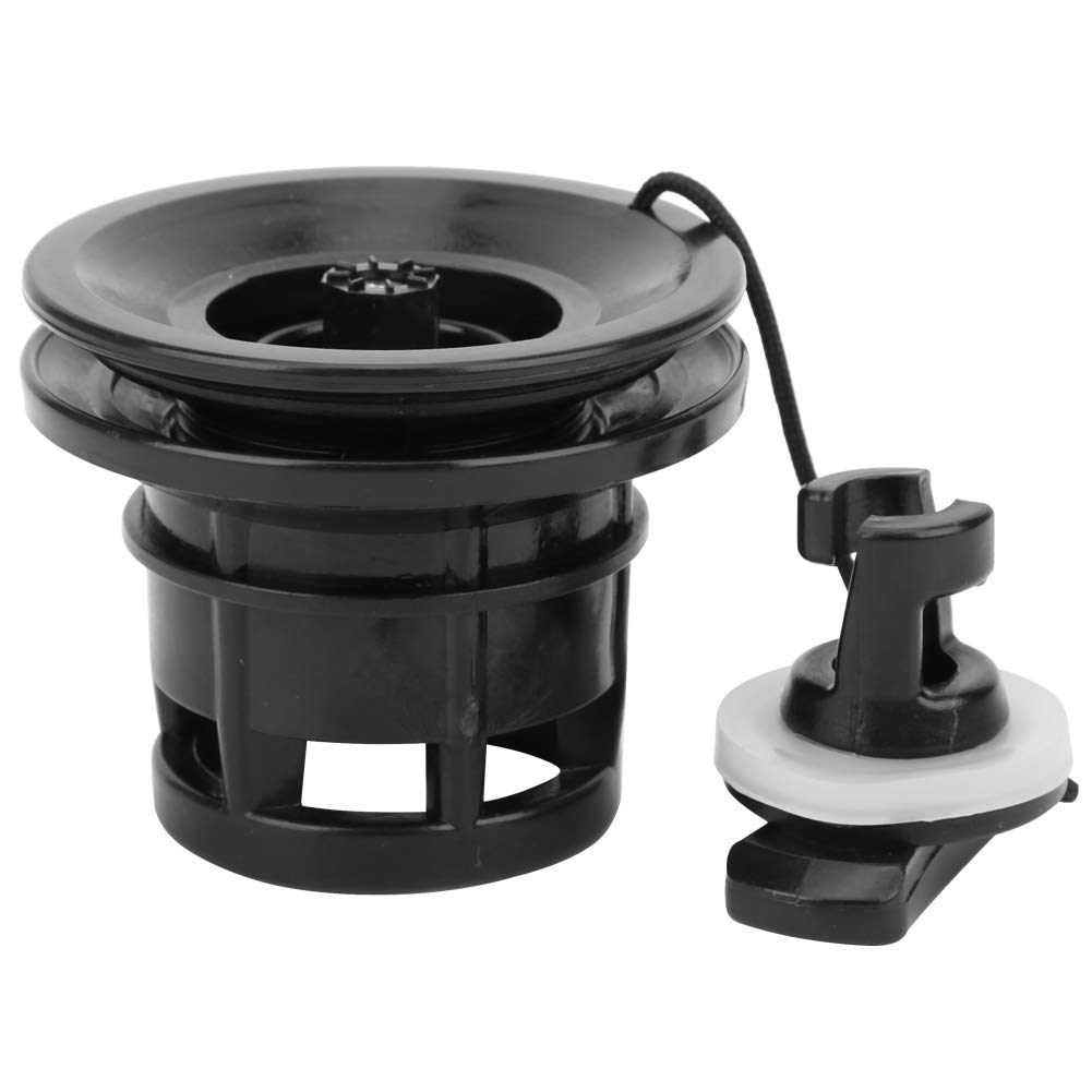 OUKENS Boat Air Valve, PVC Double Seal Anti-Leakage Secure Air Valve Cap Spiral Air Plugs Replacement for Inflatable Boat Raft Paddle Surfboard Airbed Dinghy
