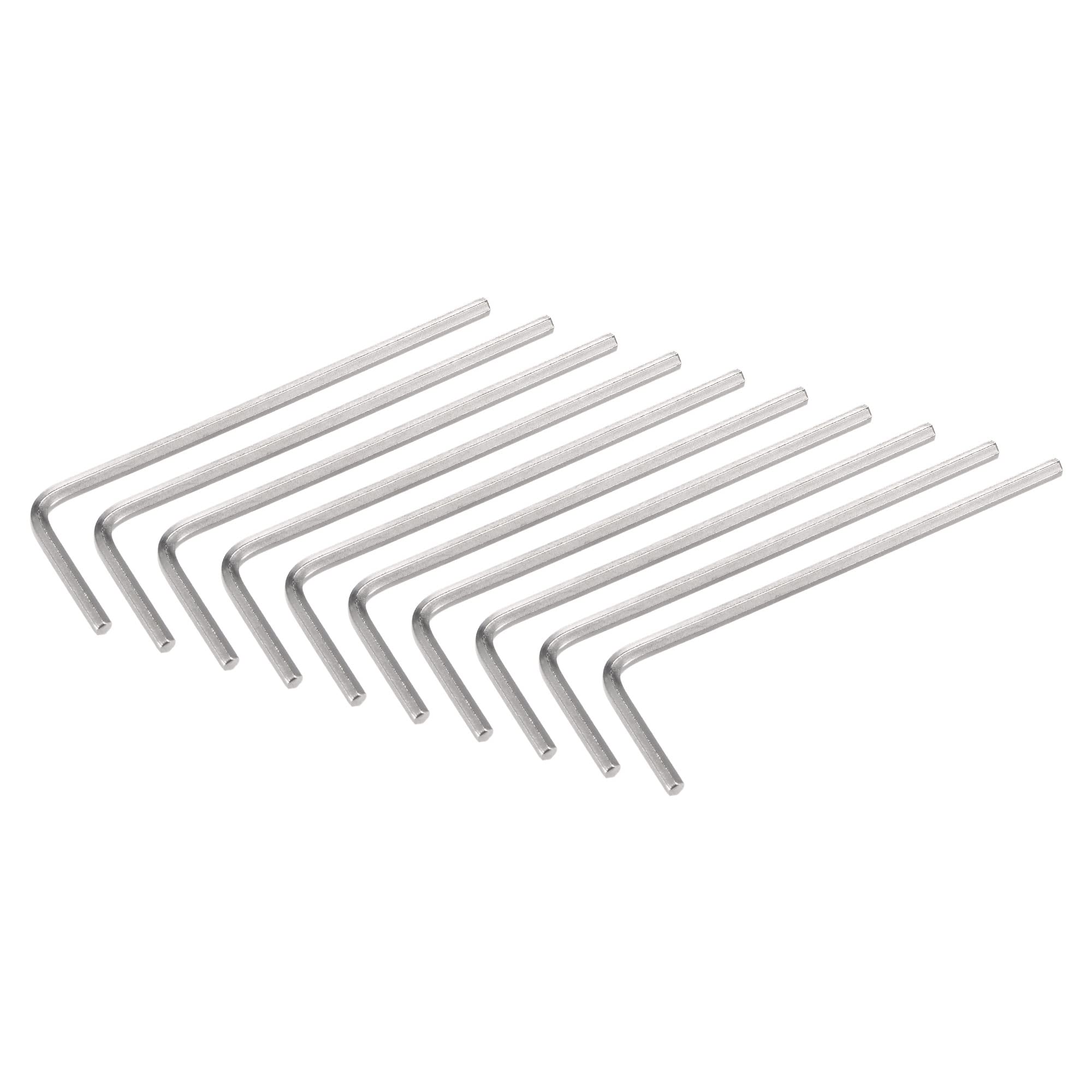uxcell 1/16" Hex Key Wrench, L Shaped CR-V Repairing Tool 10 Pcs