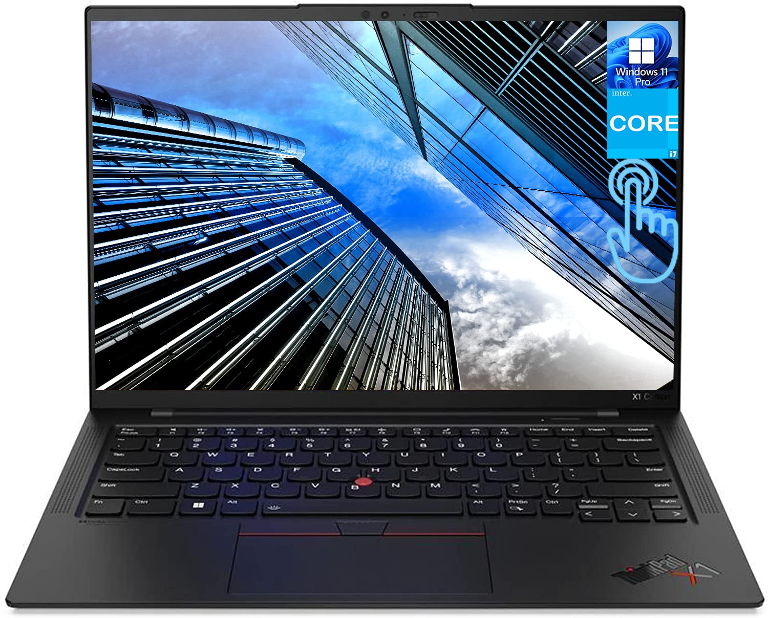 Lenovo ThinkPad X1 Carbon Gen 10 Business Laptop, 14" WUXGA IPS Touchscreen, Core i7-1270P vPro Processor, Windows 11 Pro, 32GB RAM, 2TB SSD, WiFi 6, Bluetooth, Webcam, Long Battery Life, TDU