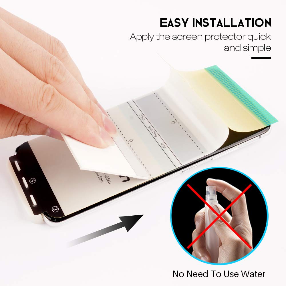 LK 5 Pack 2 Pack Screen Protector + 3 Pack Camera Lens Protector Compatible with Samsung Galaxy Note 10 6.3-inch, Positioning Tool, HD Ultra-Thin, Flexible TPU Film