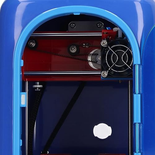 Kids 3D Printer, High Accuracy 0.6mm Nozzle Mini 3D Printer Easy Operation for PLA (US Plug 100‑240V)