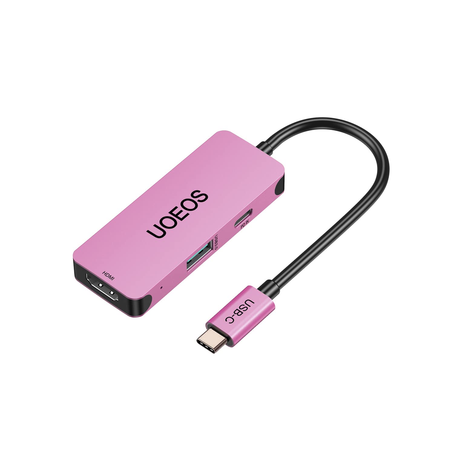 USB C Hub-Pale Purple