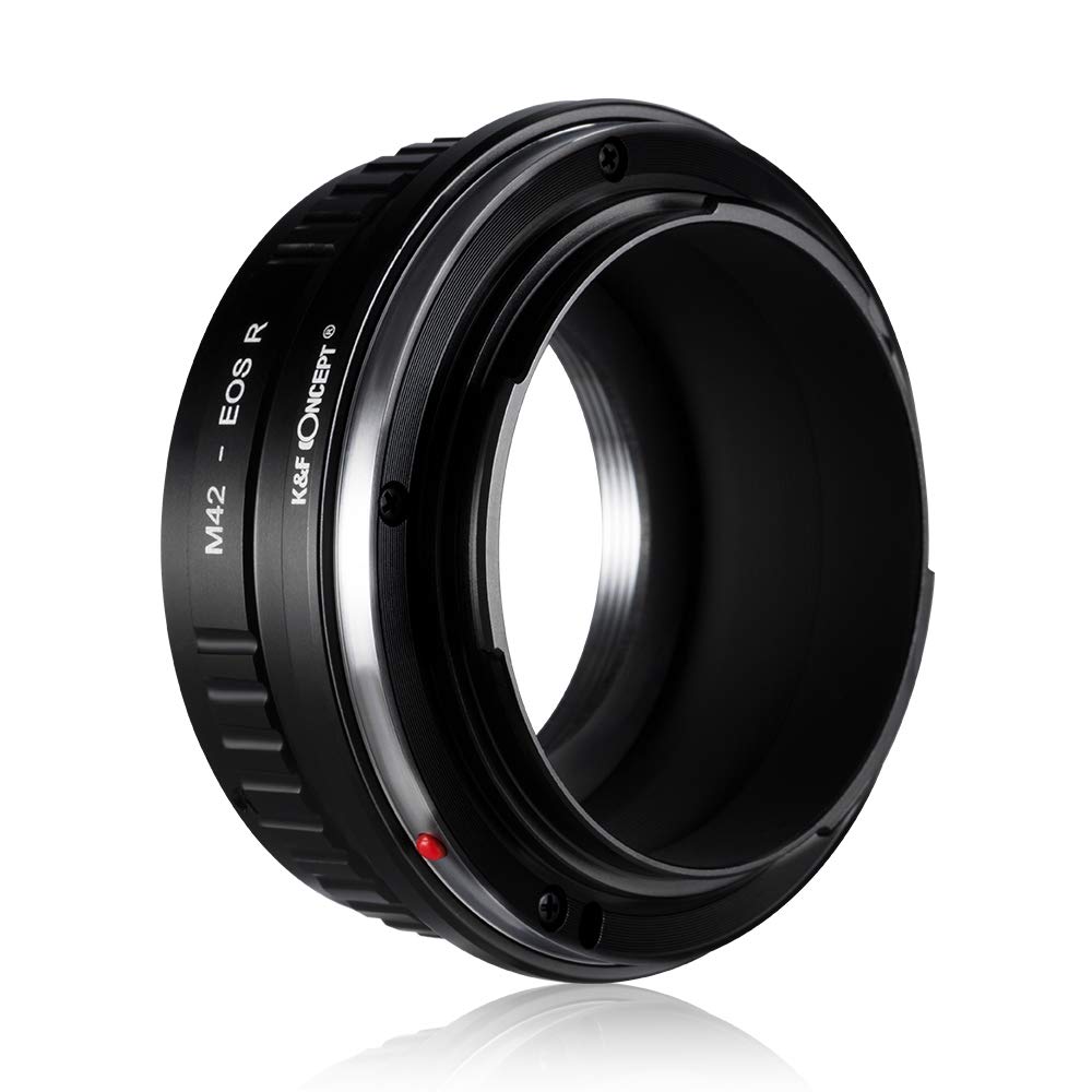 K&F Concept Lens Mount Adapter Compatible for M42 Screw Mount SLR Lens to Canon EOS R Camera Body