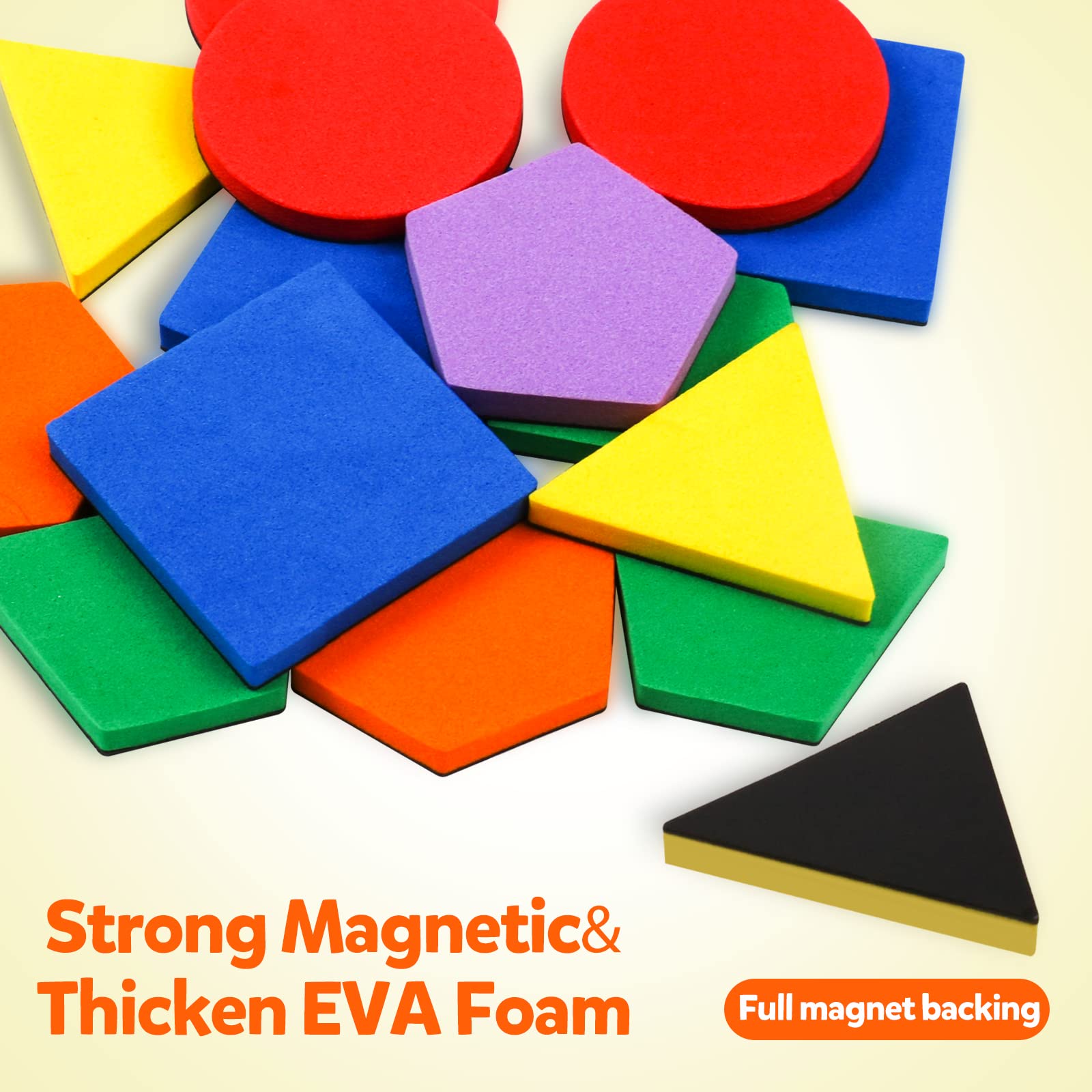 RAEQKS Large Magnetic Ten-Frame Set Math Manipulative Preschool Learning Shape Number Counting Games for Kids Montessori Educational Math Counters Toy for Elementary Kindergarten Homeschool Supplies