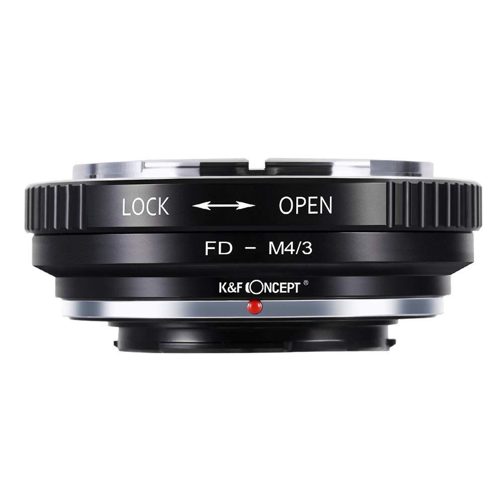 K&F Concept Lens Mount Adapter ring Compatible with Canon FD Lens to Micro Four Thirds M4/3 Olympus Pen and Panasonic Lumix Cameras