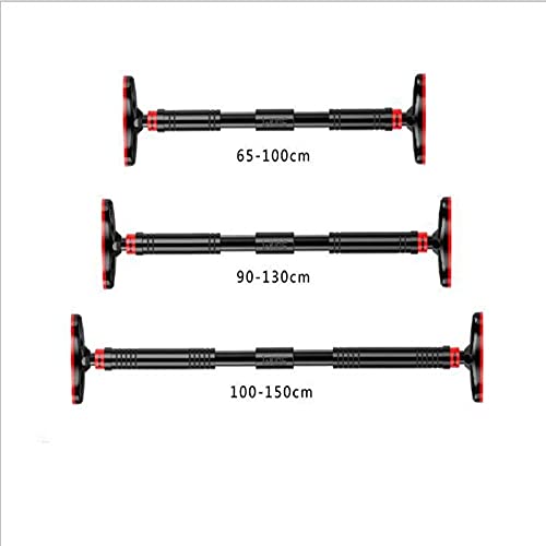 LUYIYI Home Pulling Bar, Adjustable Stainless Steel Fitness Equipment, Gym Bar, Extended Base, Horizontal Bars (Size : 85-115 cm)