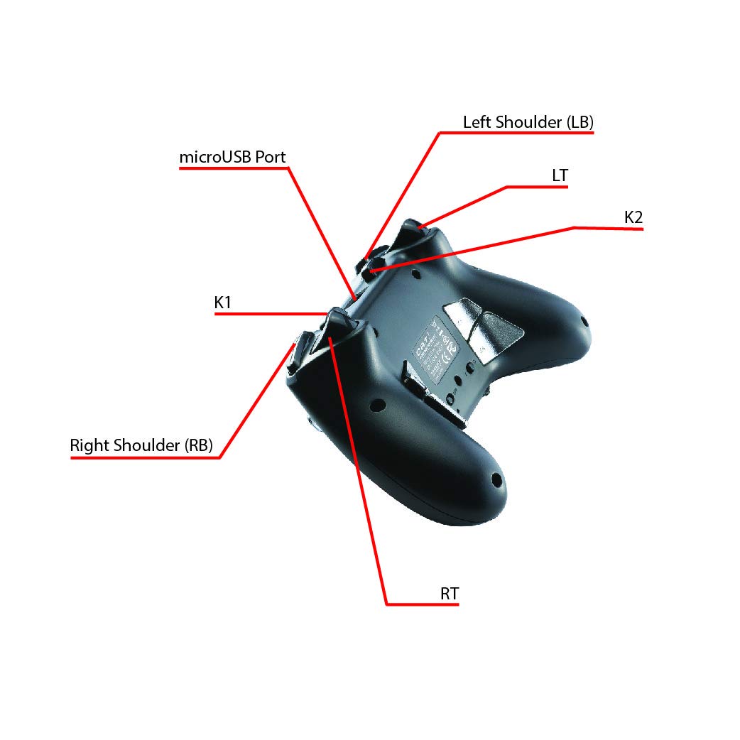 Mad Catz The Authentic C.A.T. 7 Wired Game Controller β Black (GCPCCAINBL00)