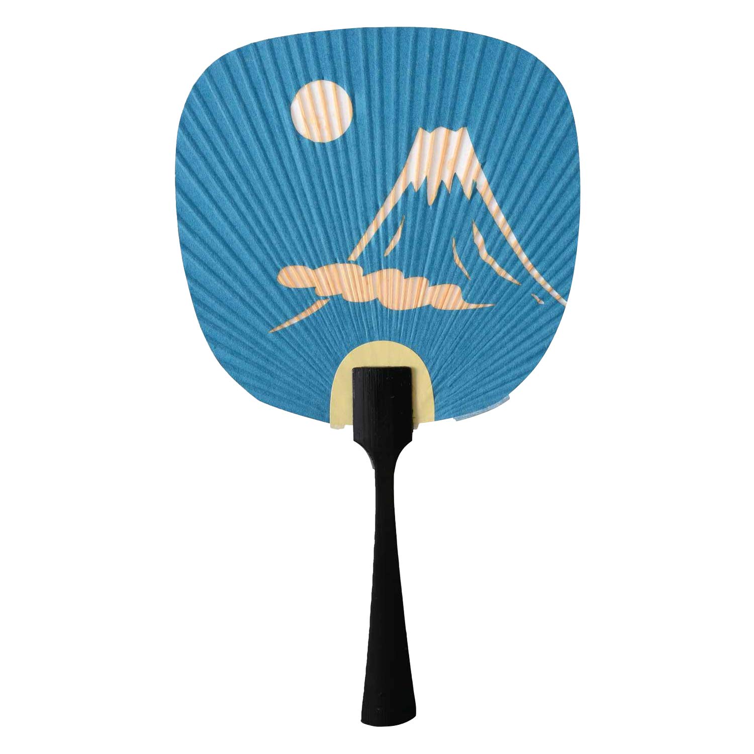 Made in Japan 3510 Mamoto Uchiwa Fuji (Blue)
