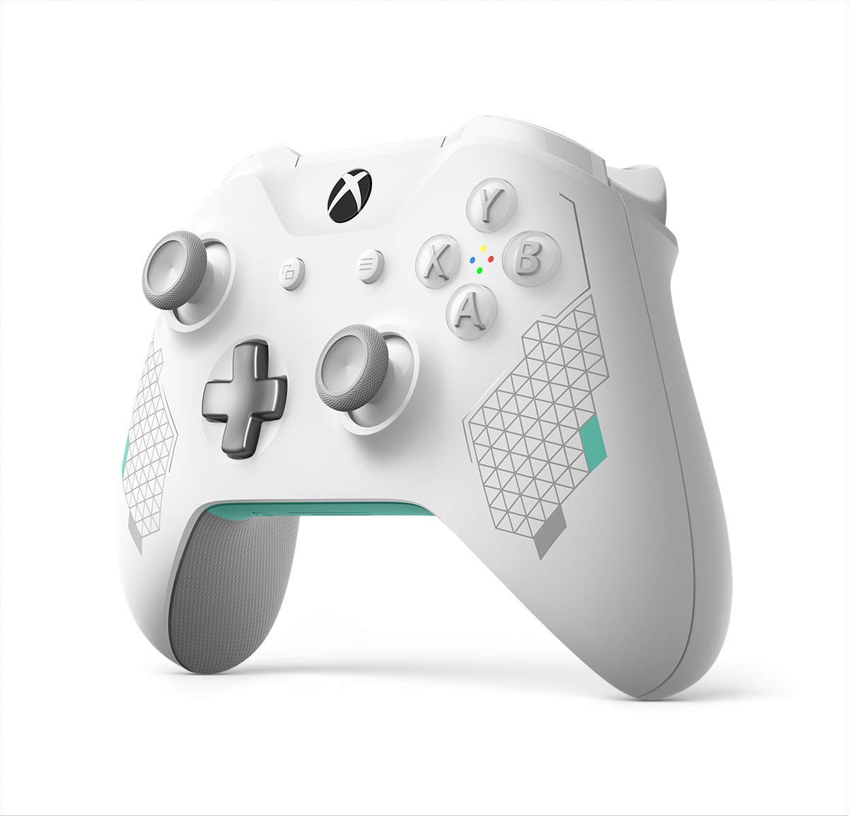 Microsoft Xbox Wireless Controller - Sport White Special Edition (1708) (Renewed)