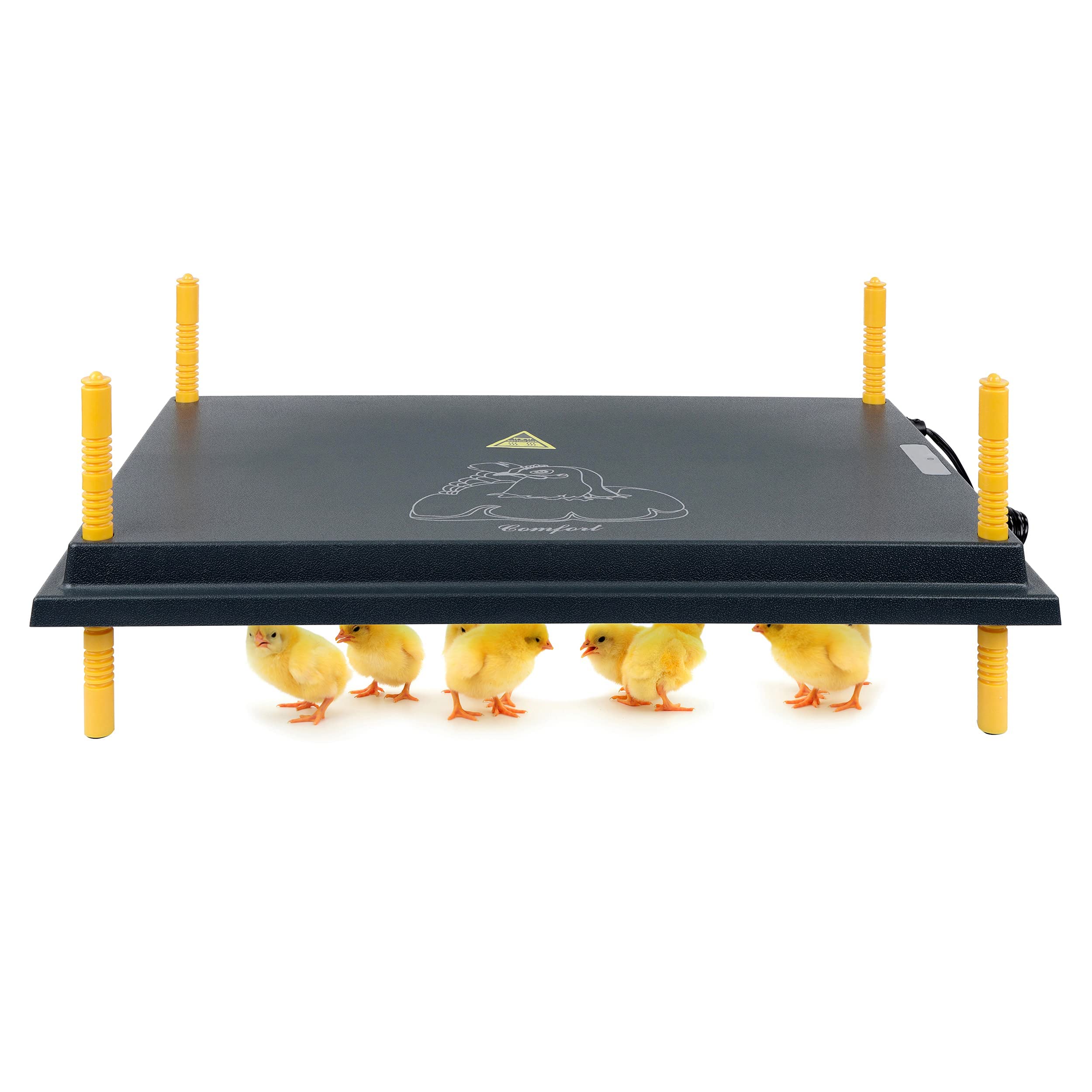 Rural365 Chick Heating Plate Brooder Plate - 16x24in Brooder Heat Plate for Chicks and Ducklings with Adjustable Height
