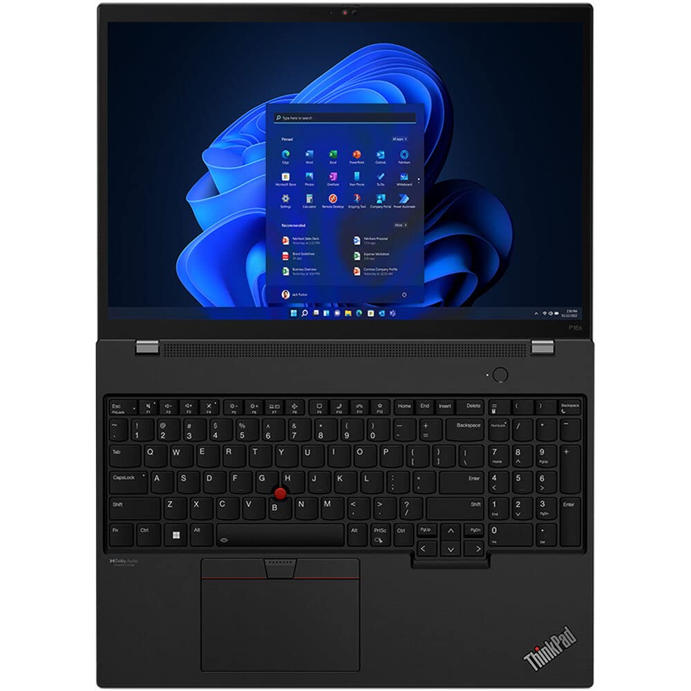 Lenovo ThinkPad P16s Gen 1 Business Workstation 16.0" WUXGA IPS Display (Intel i7-1260P, 32GB RAM, 2TB PCIe SSD, T550 4GB, Backlit KYB, FP, 2 Thunderbolt 4, WiFi 6E, Win 11Pro) w/Dockztorm Hub