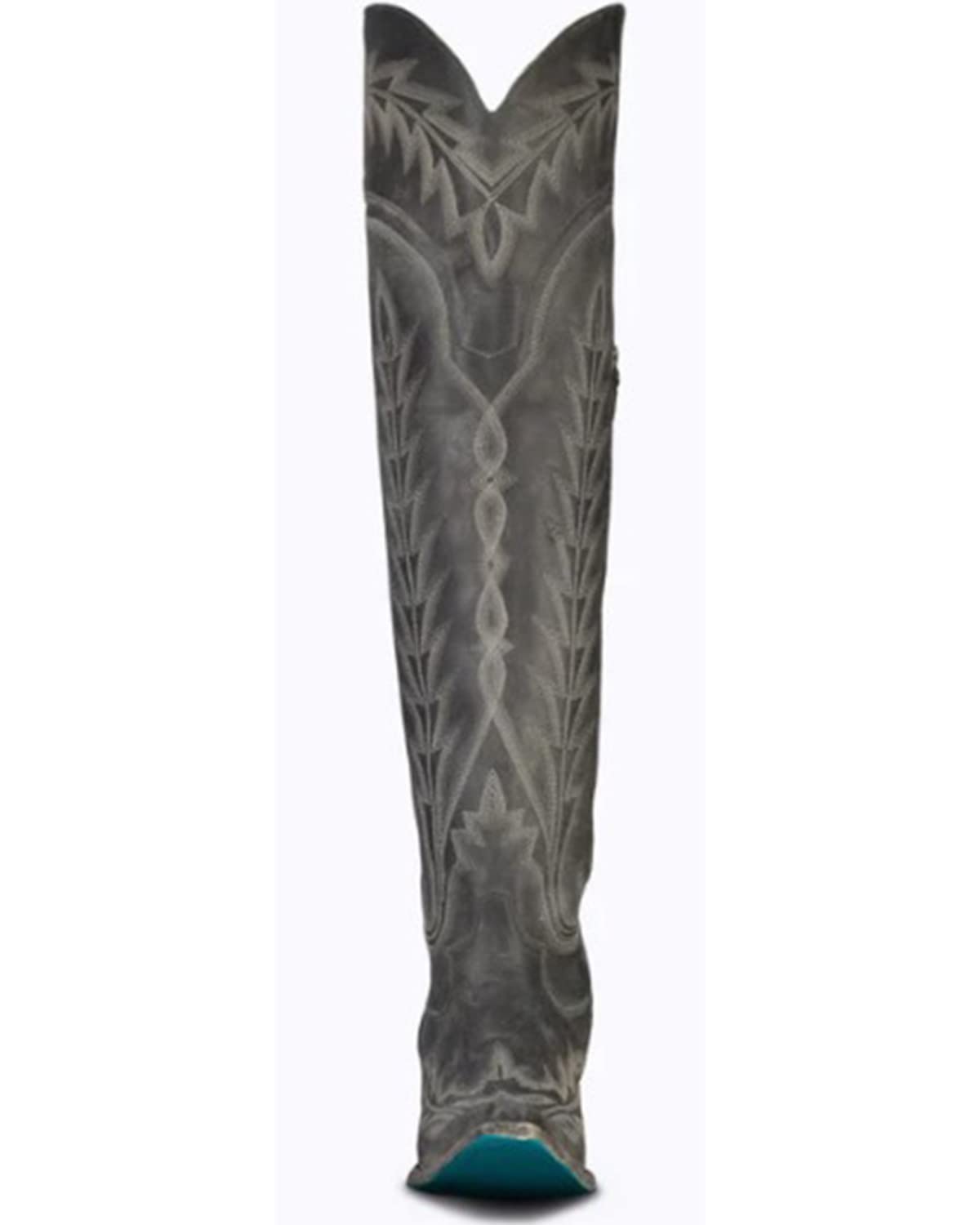Lane Women's Lexington Leather Tall Western Boot Snip Toe Jet Black 9 M US