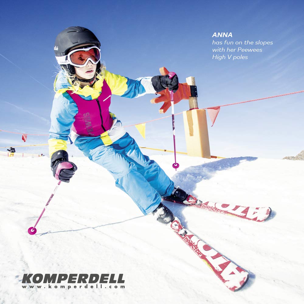 Komperdell 211230333 Peewees High V, Pink, 90cm