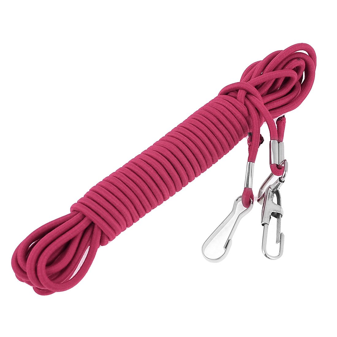 Qtqgoitem Metal Clip Hook Elastic Fishing Rod Safety Line Cable Rope Red 5 Meter (model: aaf 717 d85 32a 9fb)