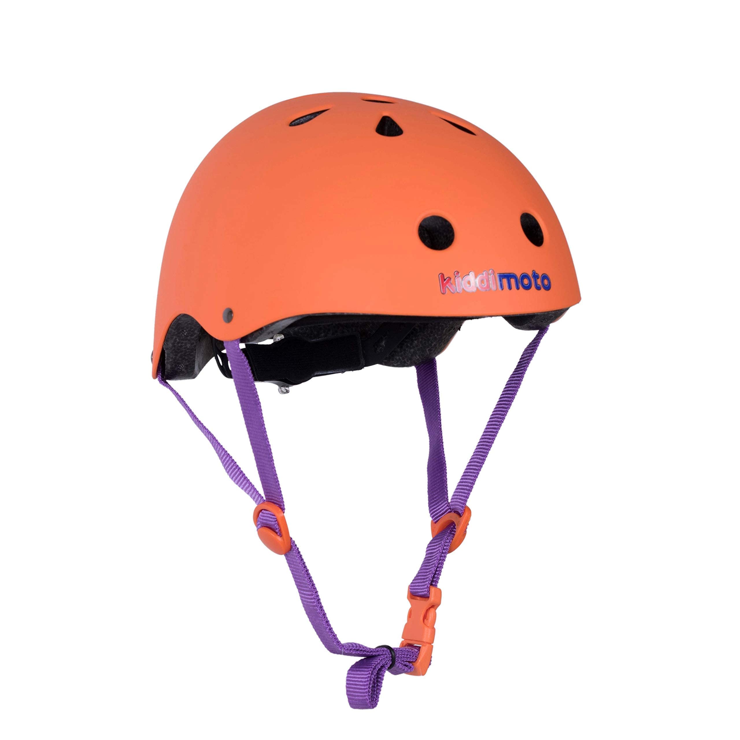 Kiddimoto Kids Helmet - Matt Orange Small