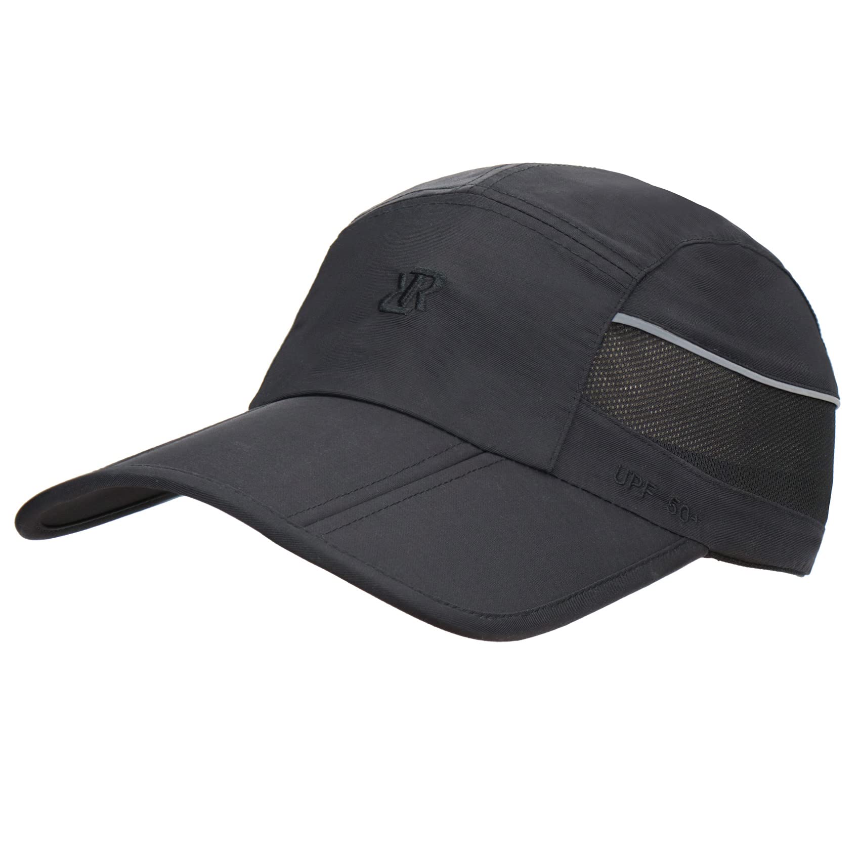 RRvane Foldable UPF50+ Sun Protection Portable Hat Reflective Quick Dry Baseball Cap Soft Adjustable Outdoor Sports Hat for Men, Women (Dusty Green, New)