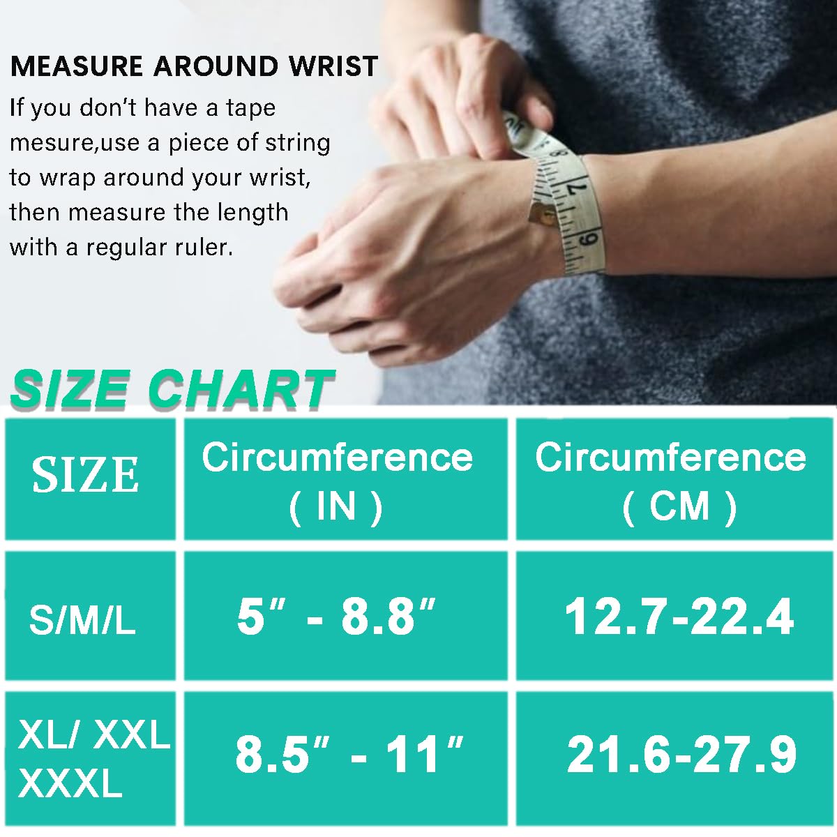 NEENCA Carpal Tunnel Wrist Brace Night Support, Adjustable Night Wrist Support Brace with Splints for Arthritis, Tendonitis, Sprains, Injuries, Wrist Pain