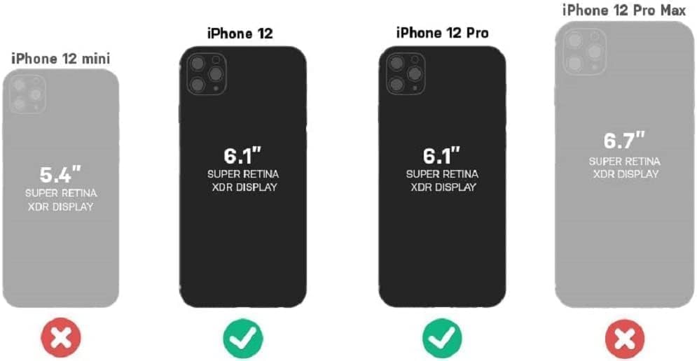 OtterBox + Pop Symmetry Series Case for iPhone 12 & iPhone 12 PRO (NOT 12 Mini/12 Pro Max) Non-Retail Packaging - Daydreamer