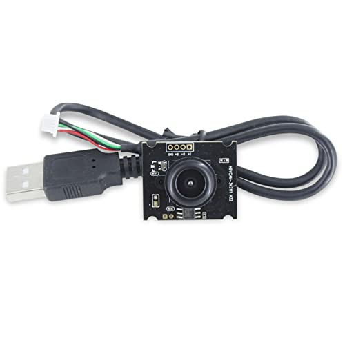 Yuisle OV3660 Camera Module Board 1080P 3MP 64/110 Degree Adjustable Manual-Focus MJPG/YUY2 for Face Recognition Projects