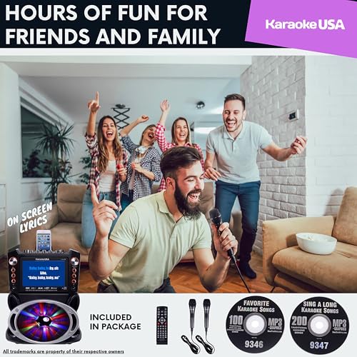 Karaoke USA DJ Karaoke Machine (GF846)