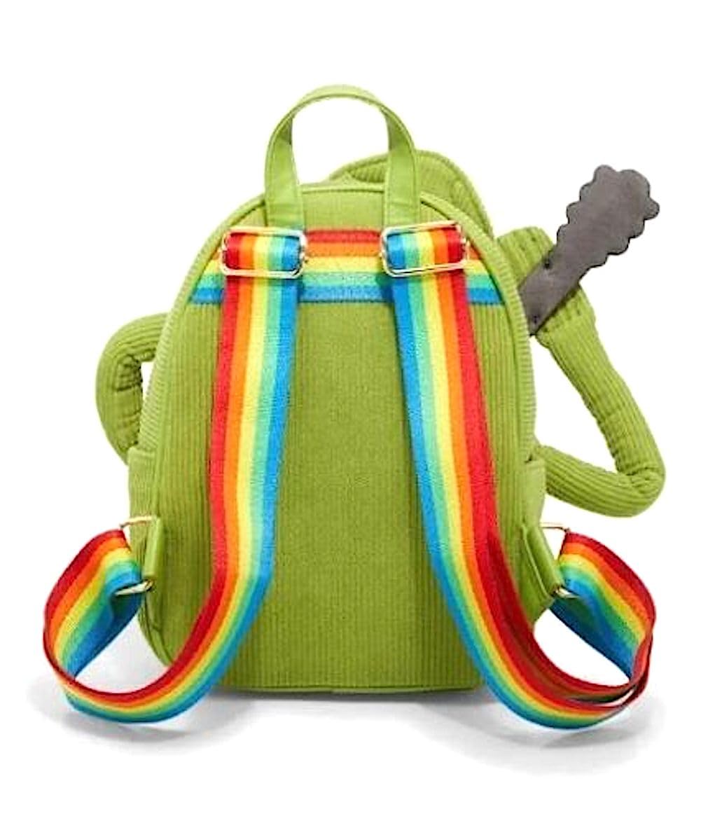 Loungefly Disney The Muppets Kermit The Frog With Banjo Corduroy Mini Backpack