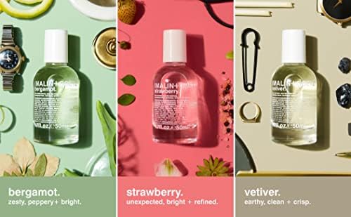 Malin + Goetz Bergamot Eau de Parfum, 1.7 Fl. Oz. β Men & Women's Perfume, Naturally Bright Fragrance, Scented Perfume, Earthy & Musk Scent, Vegan & Cruelty Free