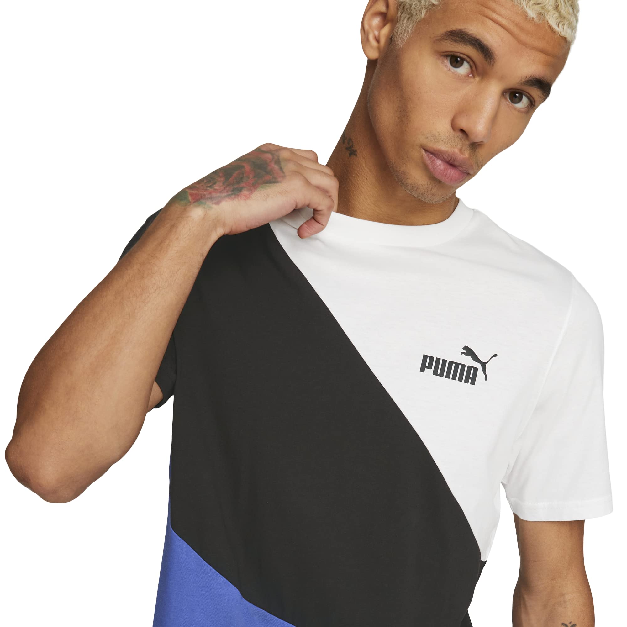 Puma Men's Power Cat Tee, Royal Sapphire, X-Large