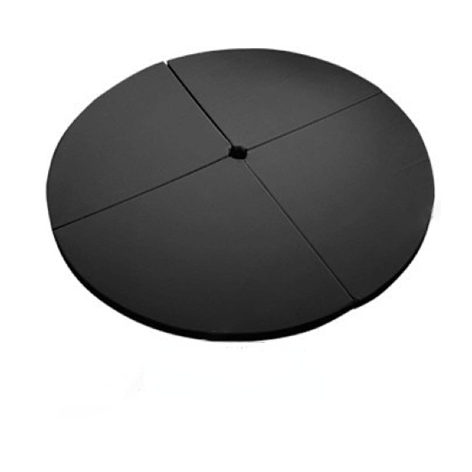 Pole Dance Mat,Foldable Pole Dancing Protect Mat Round Safety Mat,Yoga Beginner Dance Fitness Exercise Gymnastics Anti-Fall Anti-Skid Protective Mat 150*10cm Black