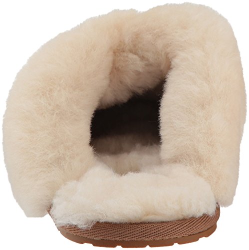 Koolaburra by UGG Women's Milo Scuff Slipper, Chestnut, 10 M US