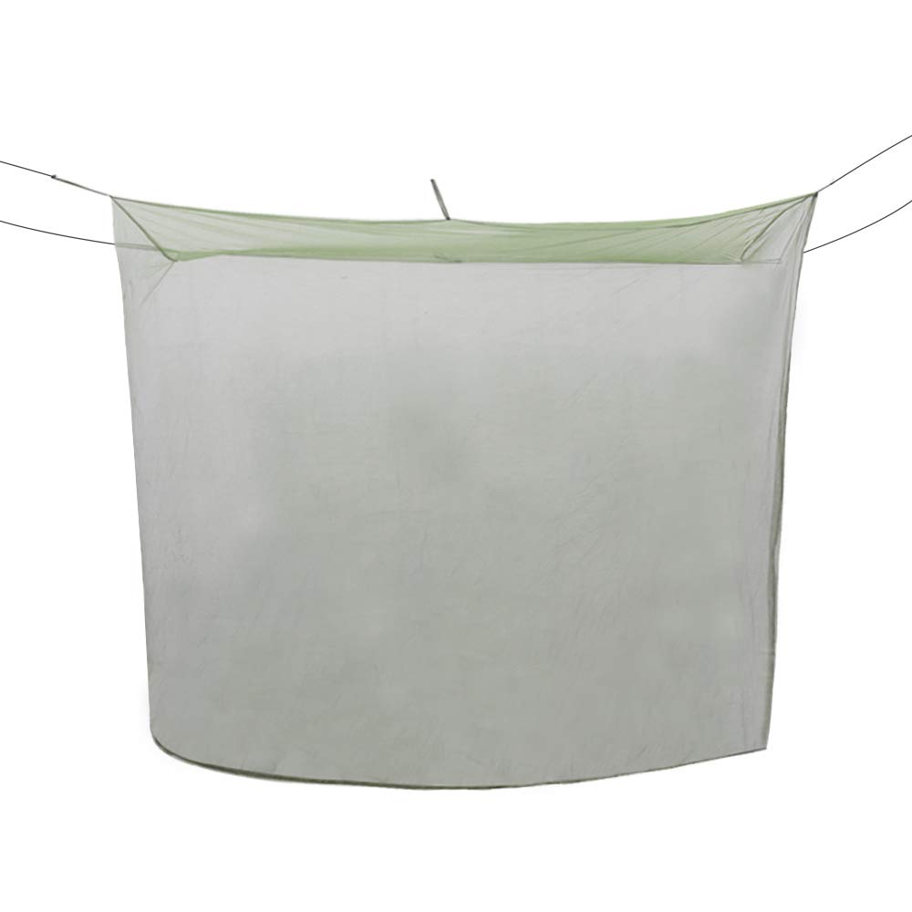 KRATARC Netting Canopy Military Green Net Mesh for Single Bed Compact and Lightweight Camping Hiking Climbing Outdoor