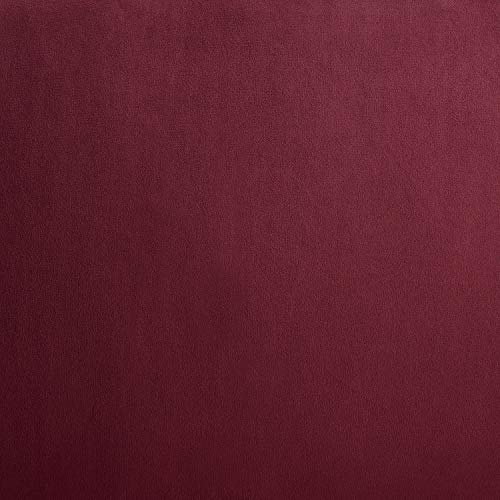 Linon Lowen Berry Velvet Printed Roll Arm Bench