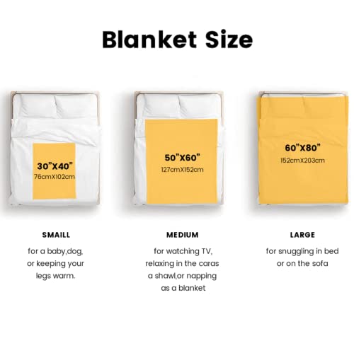 ZEWASIIL Constellation Pisces Throw Blanket 60"X50" Flannel Zodiac Sign for Couch Bed Sofa Travelling Camping for Kids Adults
