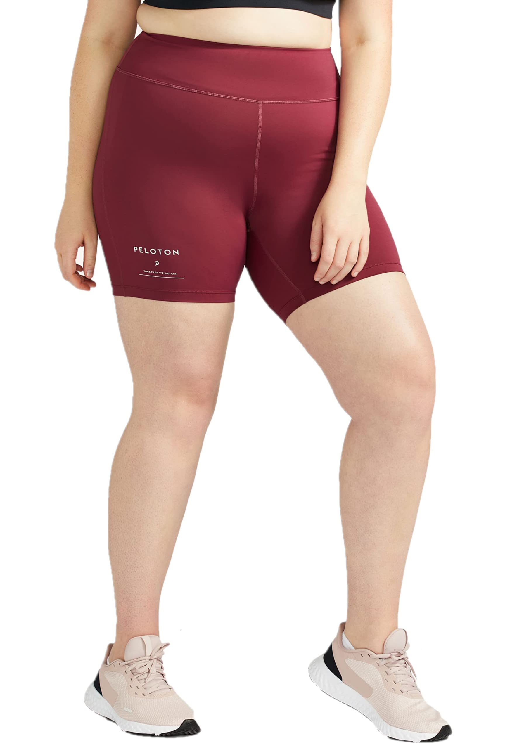 Peloton Women's Standard Move Mission 7" Bike Short, Red, Small