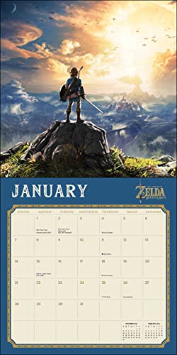 Legend of Zelda 2024 Wall Calendar