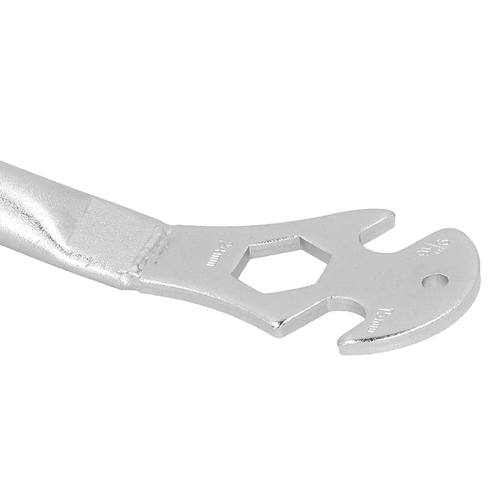 Oumefar Bike Repair Wrench, Alloy Steel Pedal Spanner for Mountain and Road Bikes Sportinggoods