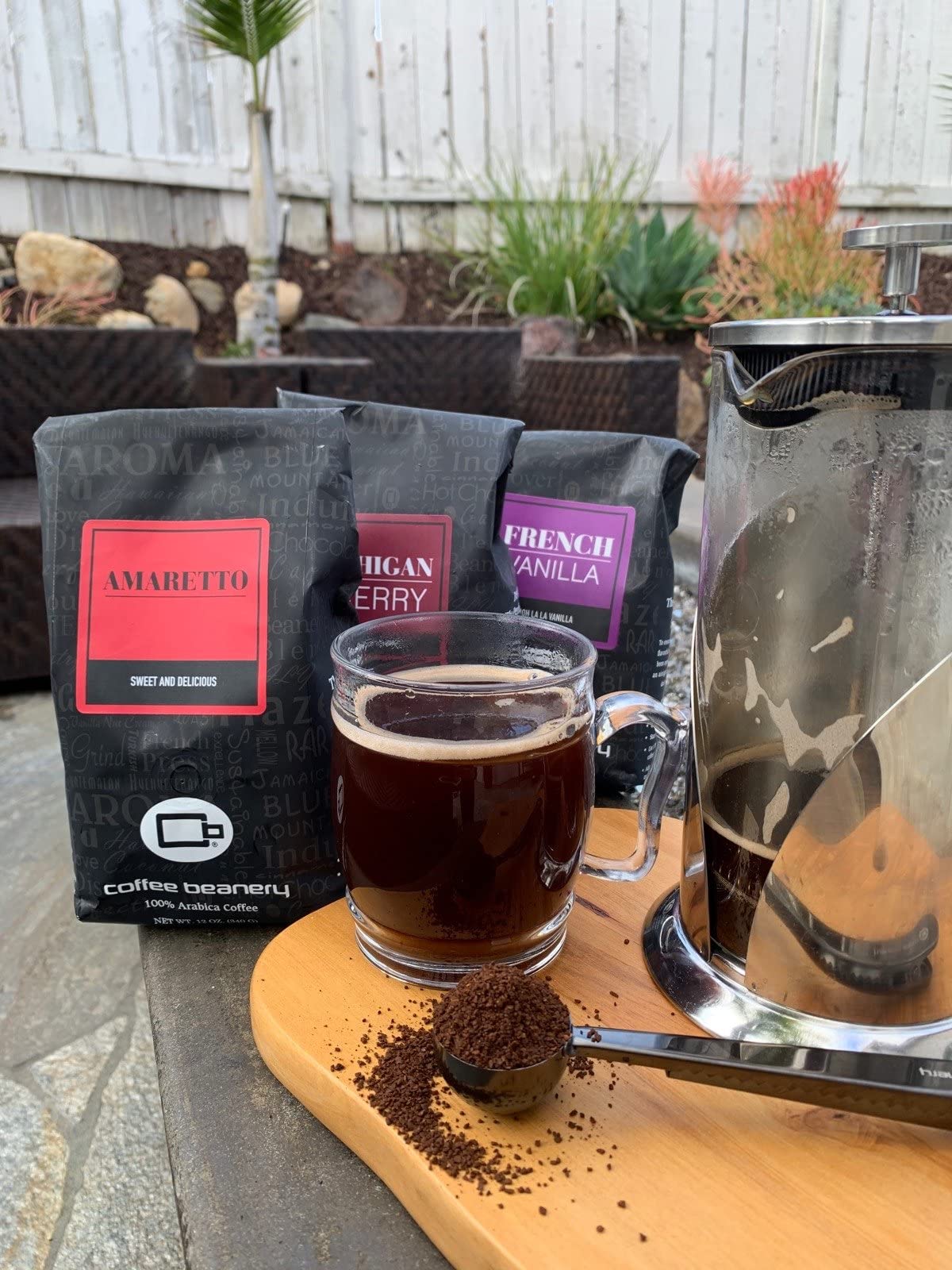 Michigan Cherry Coffee by Coffee Beanery | 12oz Flavored Coffee Ground Medium Roast Coffee| 100% Specialty Arabica Coffee Ground | Gourmet Coffee | Flavored Ground Coffee Medium Roast