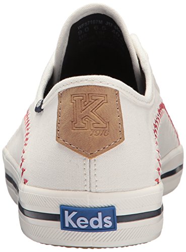 Keds Kickstart Pennant, Sneaker Womens, Cream, 8.5 Medium