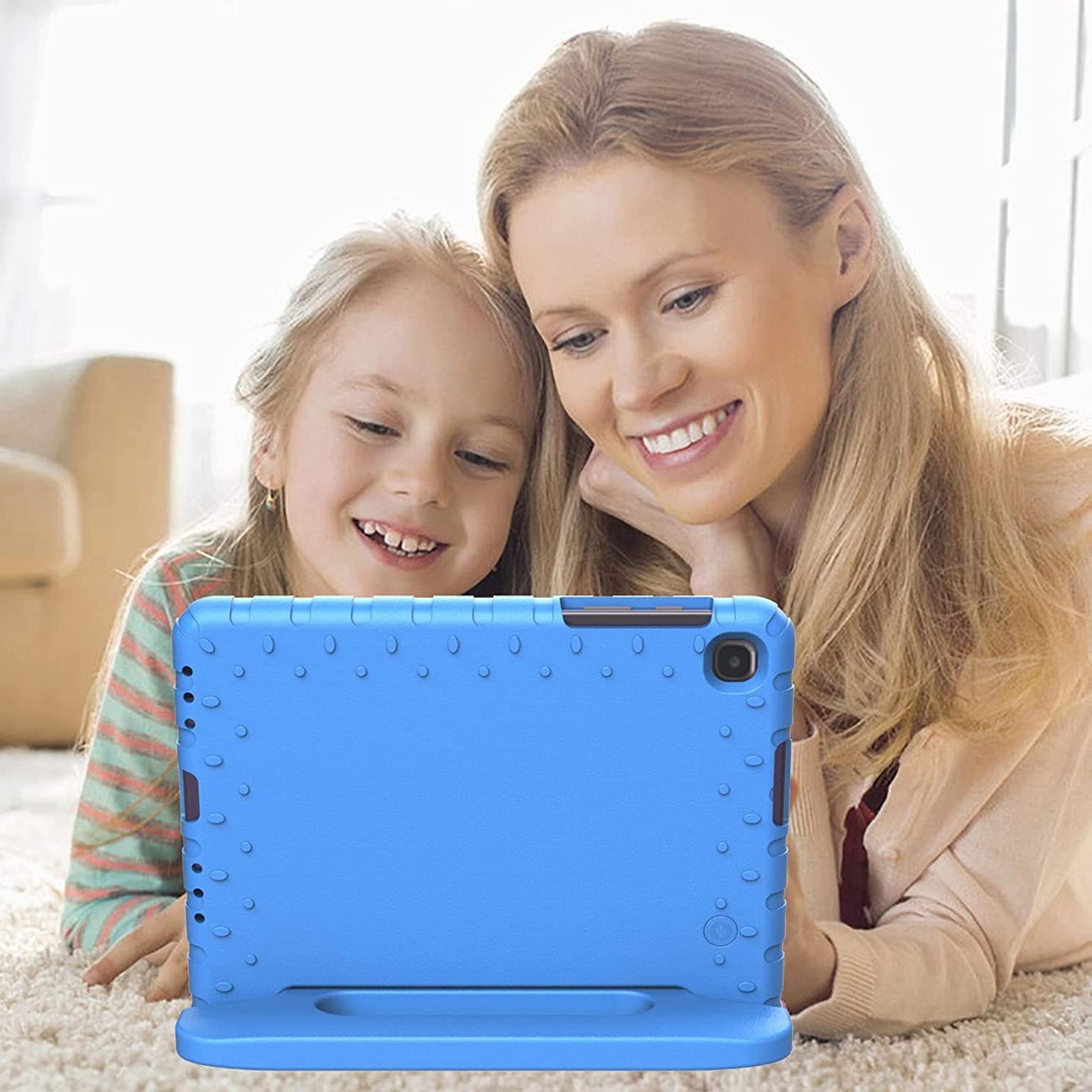 SIMPLEWAY Case for Samsung Galaxy Tab A 8.4 2020 Tablet (Model SM-T307/T307U), Light Weight Shock Proof Durable Rugged Kidsproof Foldable Convertible Handle Kids Case for Tab A 8.4 2020