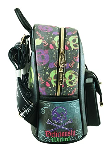 Wondapop Disney Evil Queen 11" Vegan Leather Fashion Mini Backpack