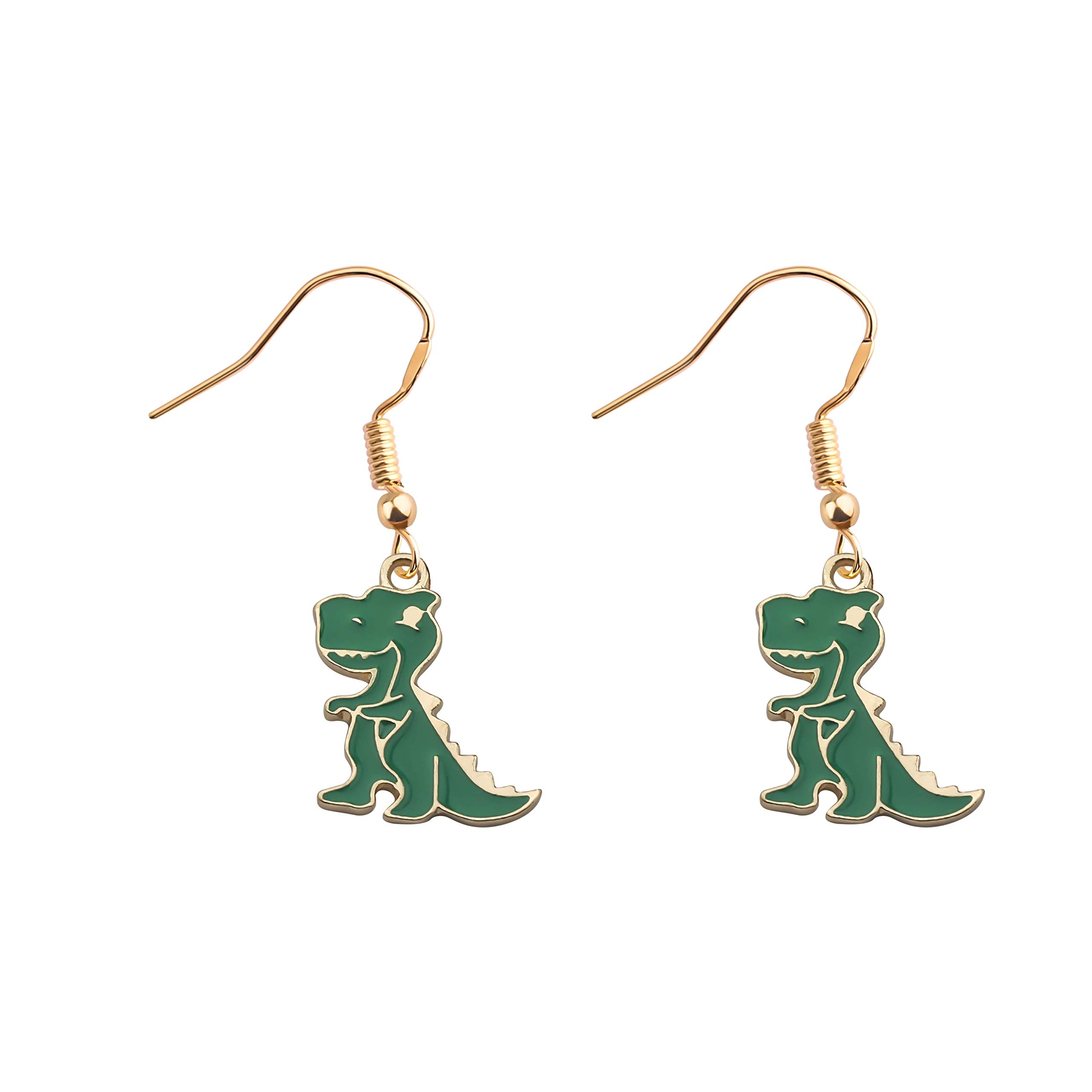 MAOFAED Dinosaur Earrings (Dinosaur Earrings)