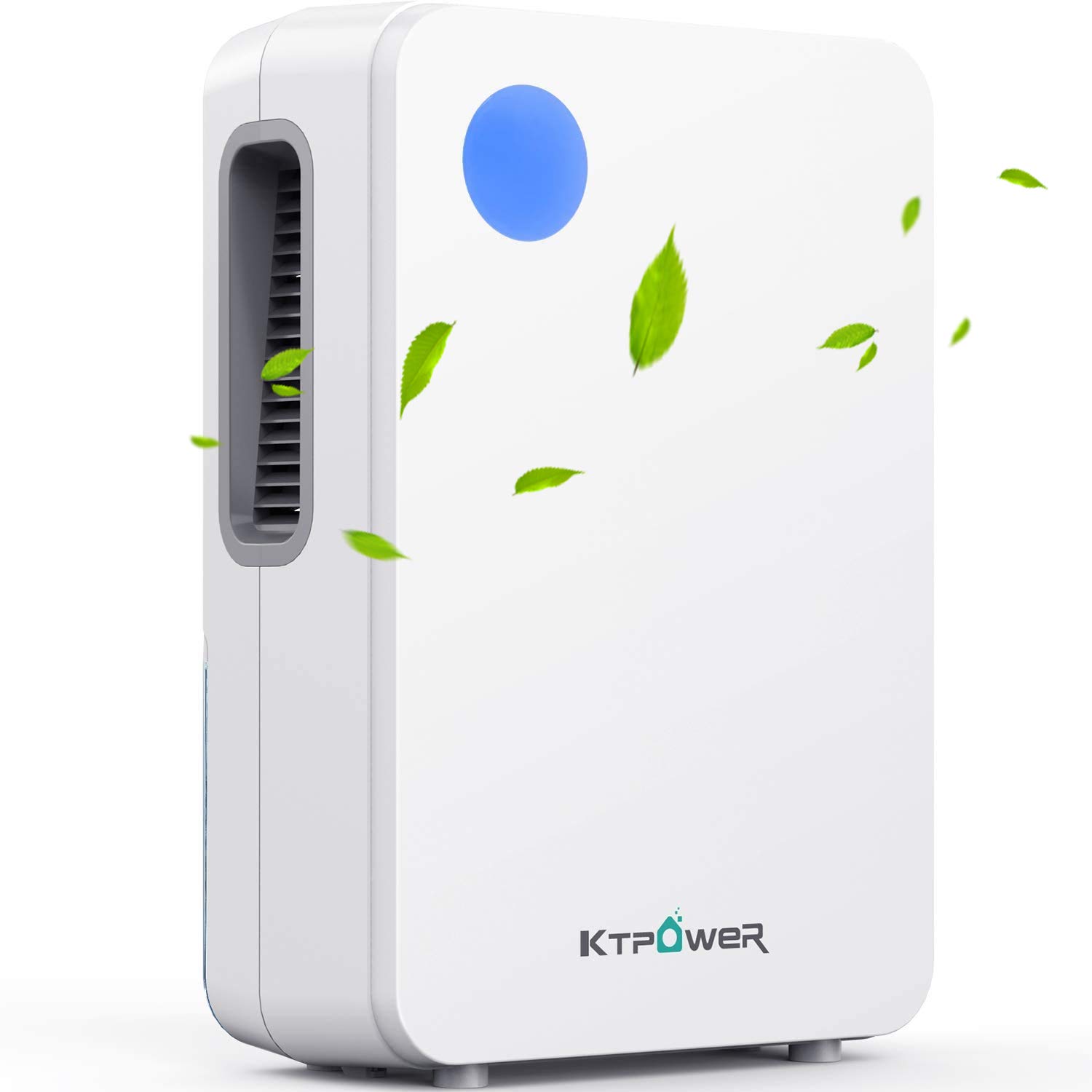 KTPOWER Dehumidifiers for Home 3200 Cubic Feet (500 sq ft), Compact and Portable 2000ml (68 oz) for High Humidity, Quiet Dehumidifiers for Bedroom, Basements, Bathroon, Kitchen, Garage, Auto Shut off